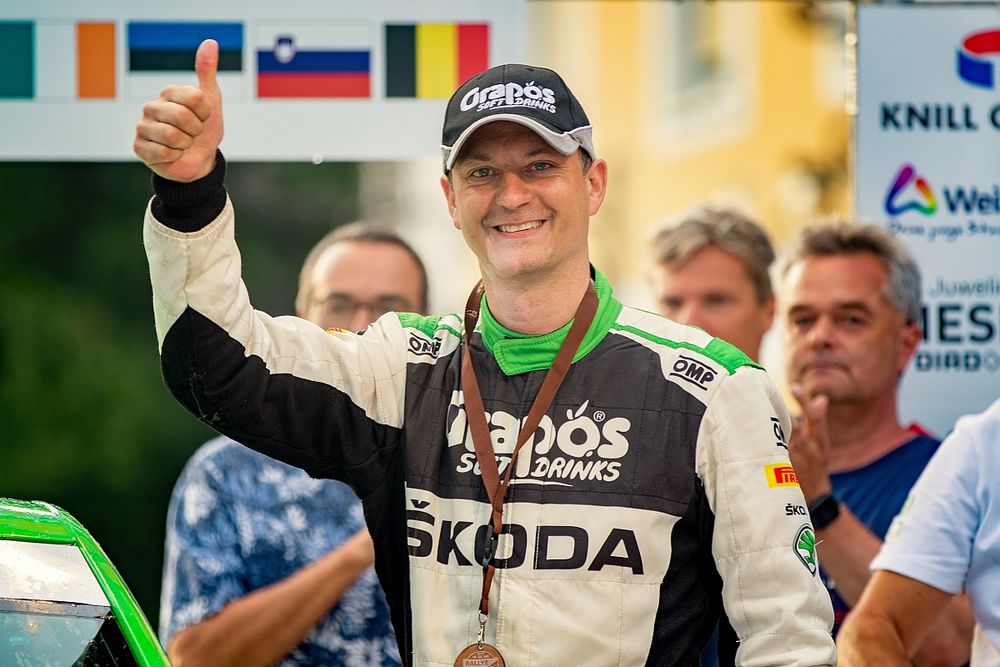 Geburtstagsfeier von Günther Knobloch im ŠKODA FABIA Rallye2 (R5 ...